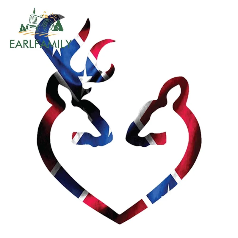 Browning Deer Heart Decal