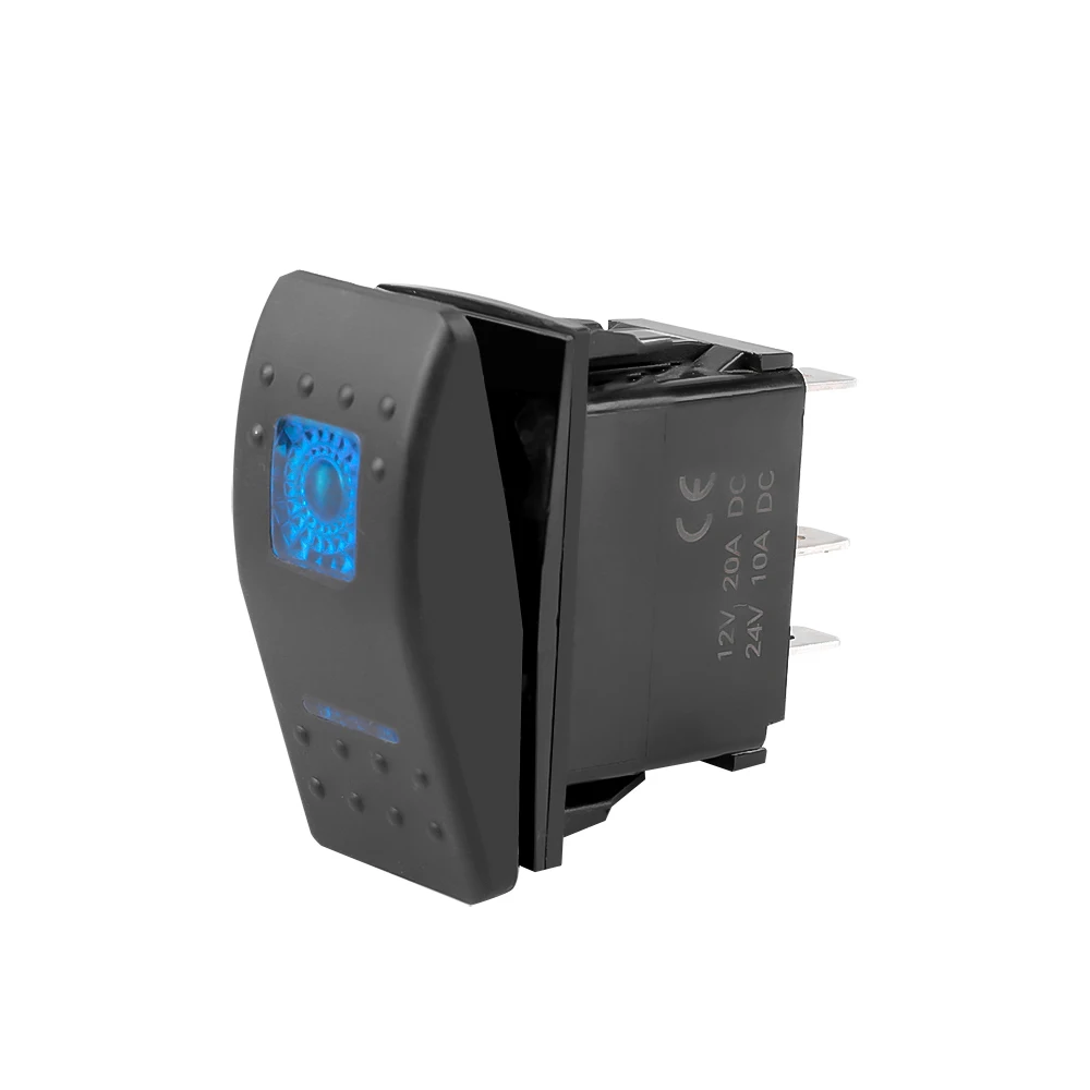 Interruptor basculante de 12V 24V CC para coche, interruptor de ...