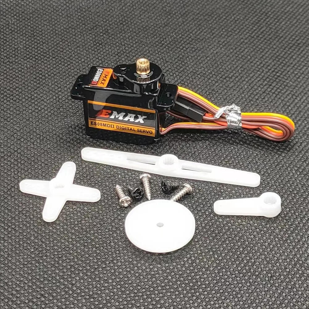 EMAX ES08MDII ES08MD II Metal GEAR Digital Servo up sg90 ES08A ES08MA ...