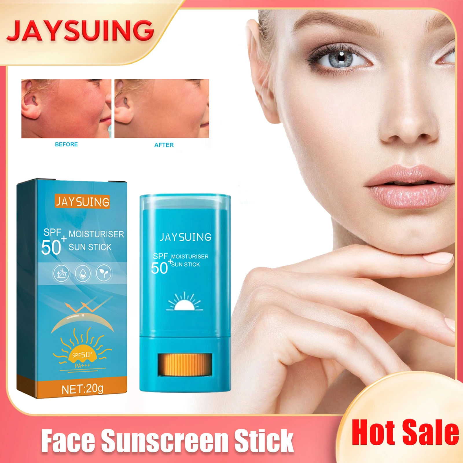 Sunscreen-Isolation-Cream-Sunblock-Stick-UV-Protector-Concealer ...