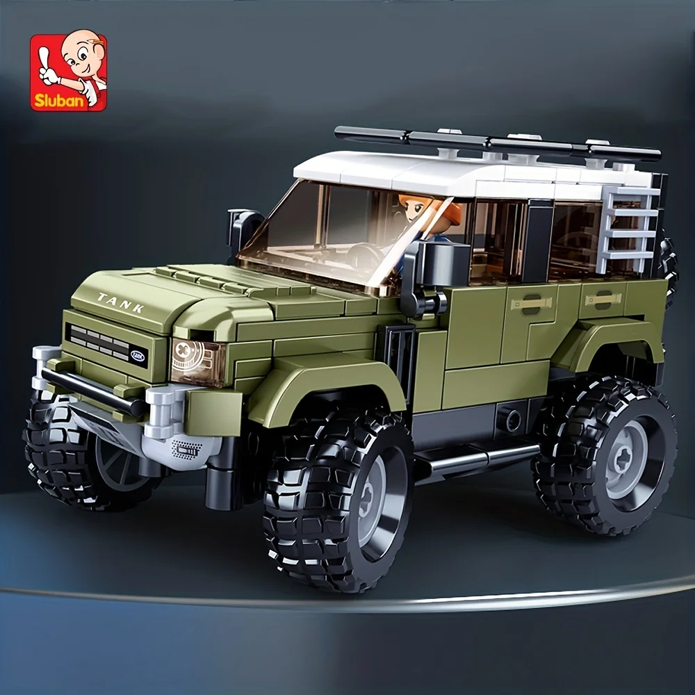 Car-Model-Building-Block-Toys-Sport-Utility-Vehicle-Model-Creative-DIY ...