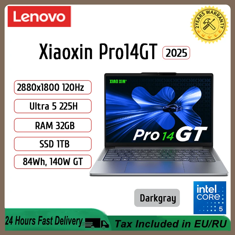 2025 Lenovo Xiaoxin Pro 14 GT U5 225H/U9 285H ARC 130T/140T 14inch 2.8K ...