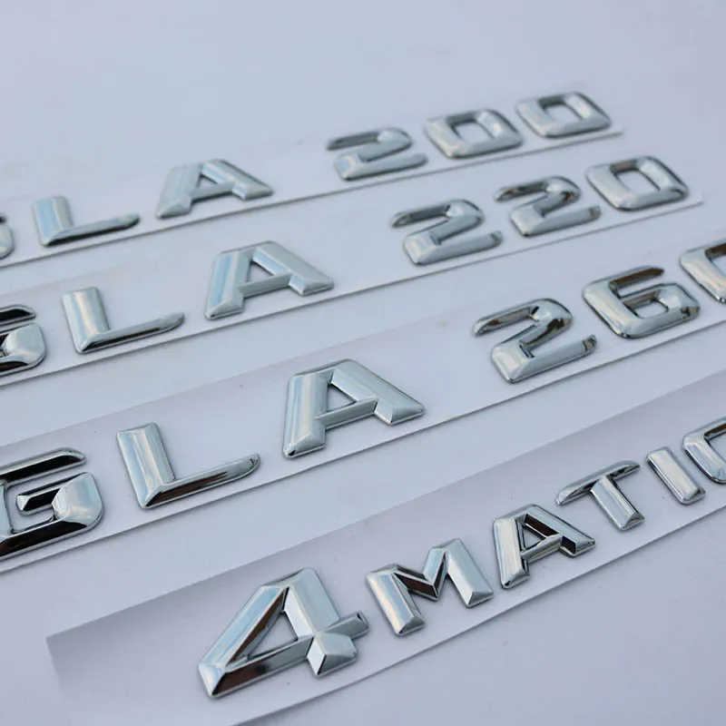 3D-ABS-chrome-car-trunk-badge-emblem-sticker-gl200-gla220-glab260-logo ...