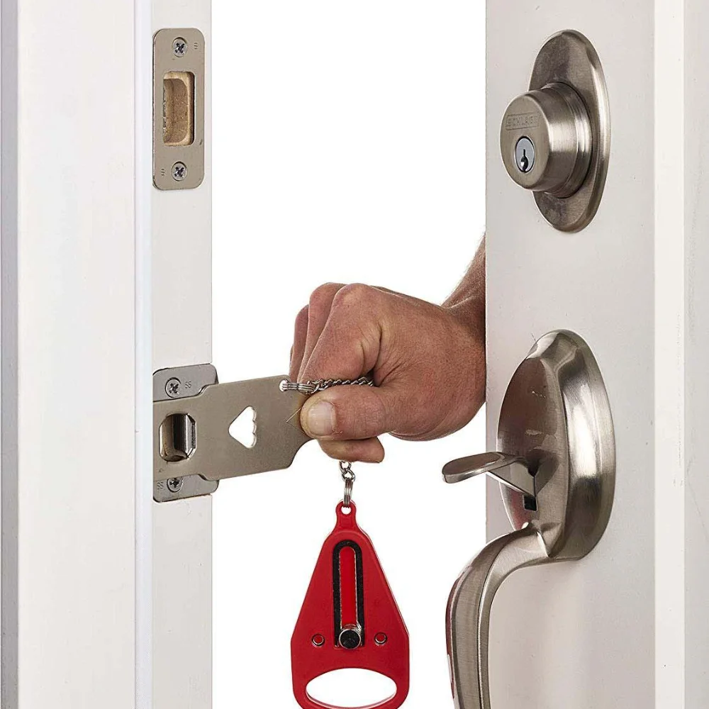 Metal-Portable-Safety-Door-Lock-Replaces-for-Addalock-Compatible-for ...