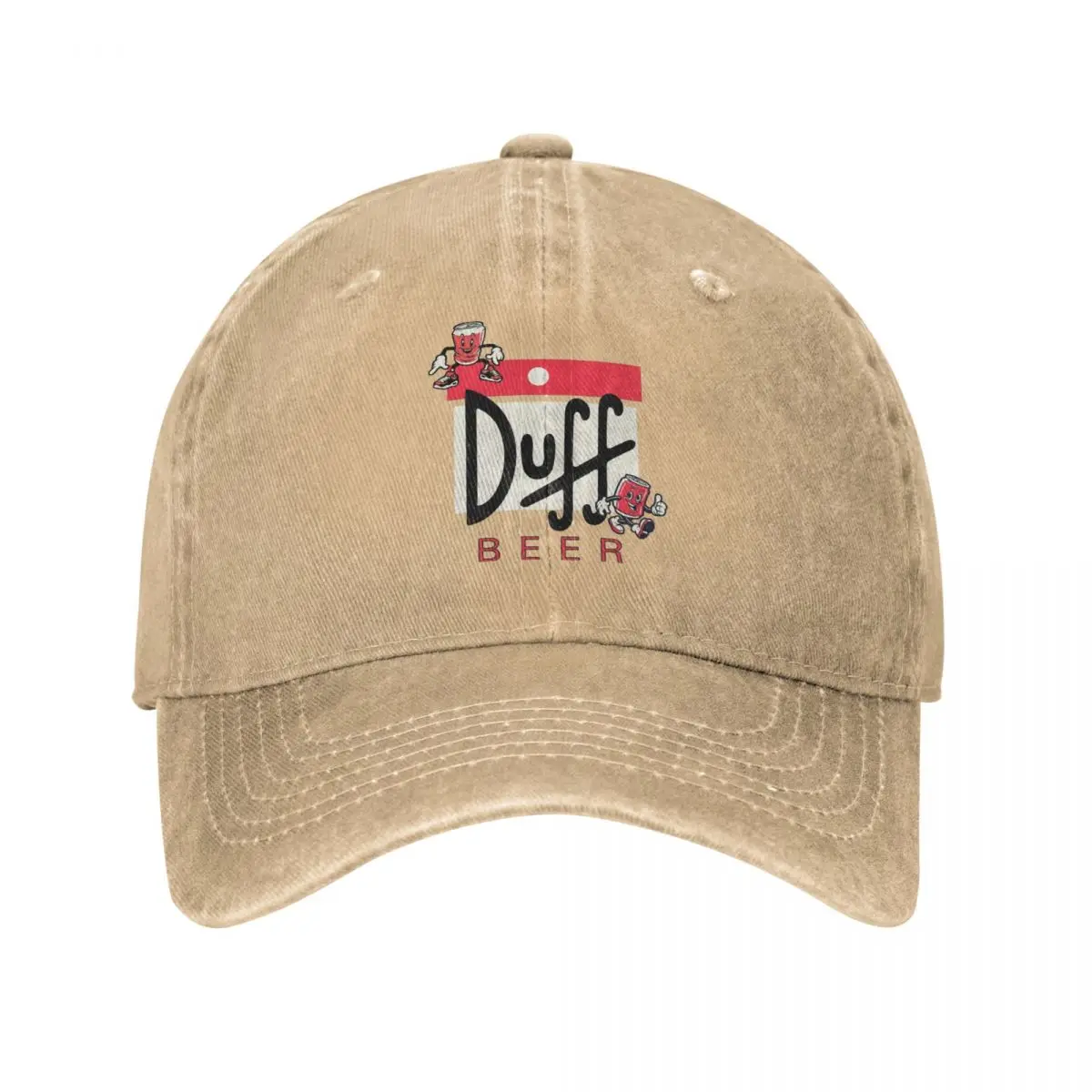 Duff-Beer-Drink-Baseball-Caps-Retro-Distressed-Denim-absolut-cartoon-tv ...