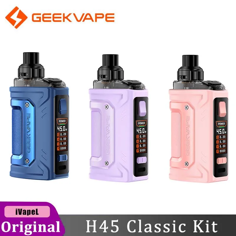 Original-Geekvape-H45-Classic-kit-Aegis-Hero-3-Vape-45W-1400mah-Battery ...
