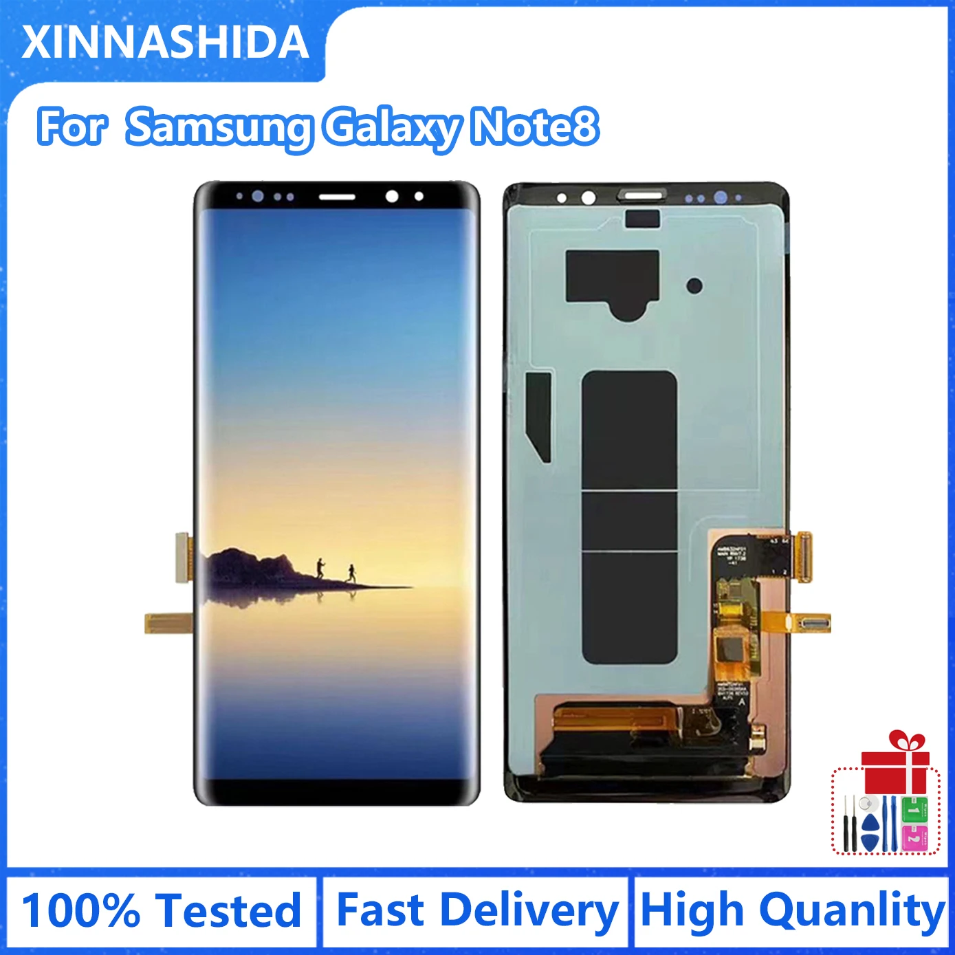 Tested-OLED-Display-for-SAMSUNG-Galaxy-Note-8-N950-N9500-N950U-N950F ...