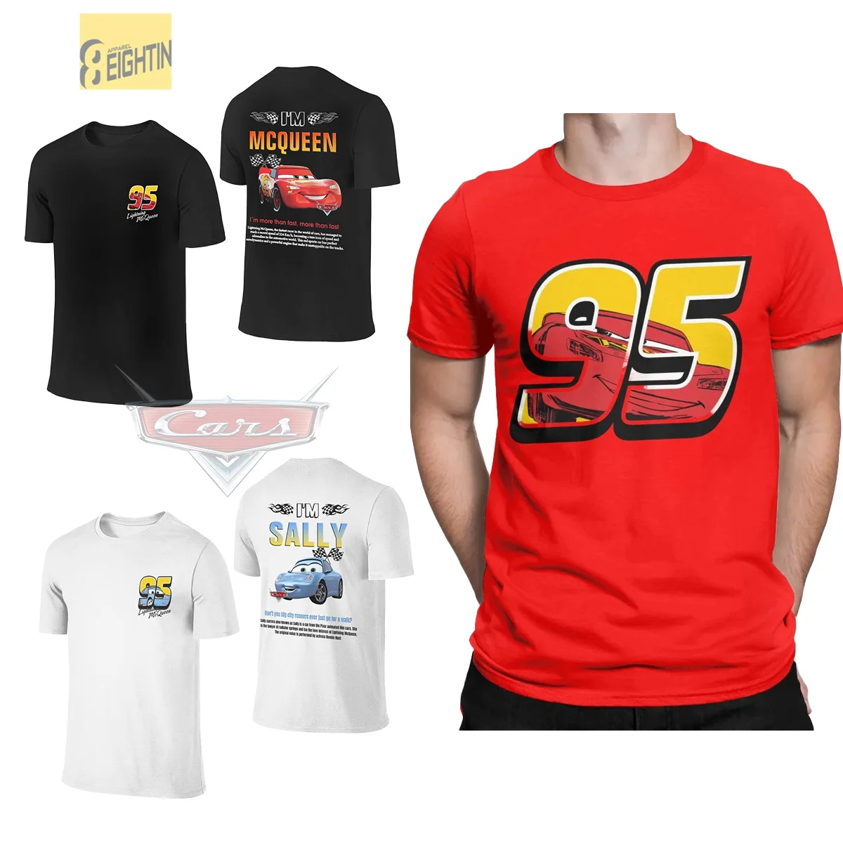 Números Rayo McQueen Número 95: La Camiseta que Cambió Mi Día en el ...