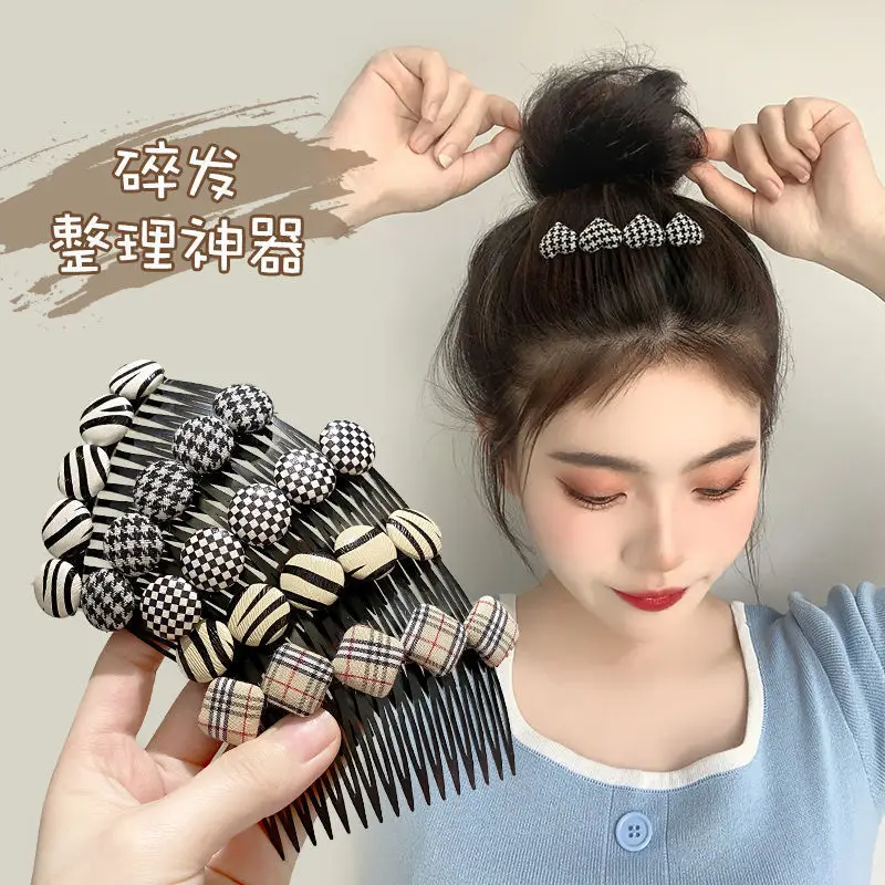 Seamless-Inverted-Hair-Comb-Hair-Comb-Forehead-Bangs-Comb-Hairpin-Non ...