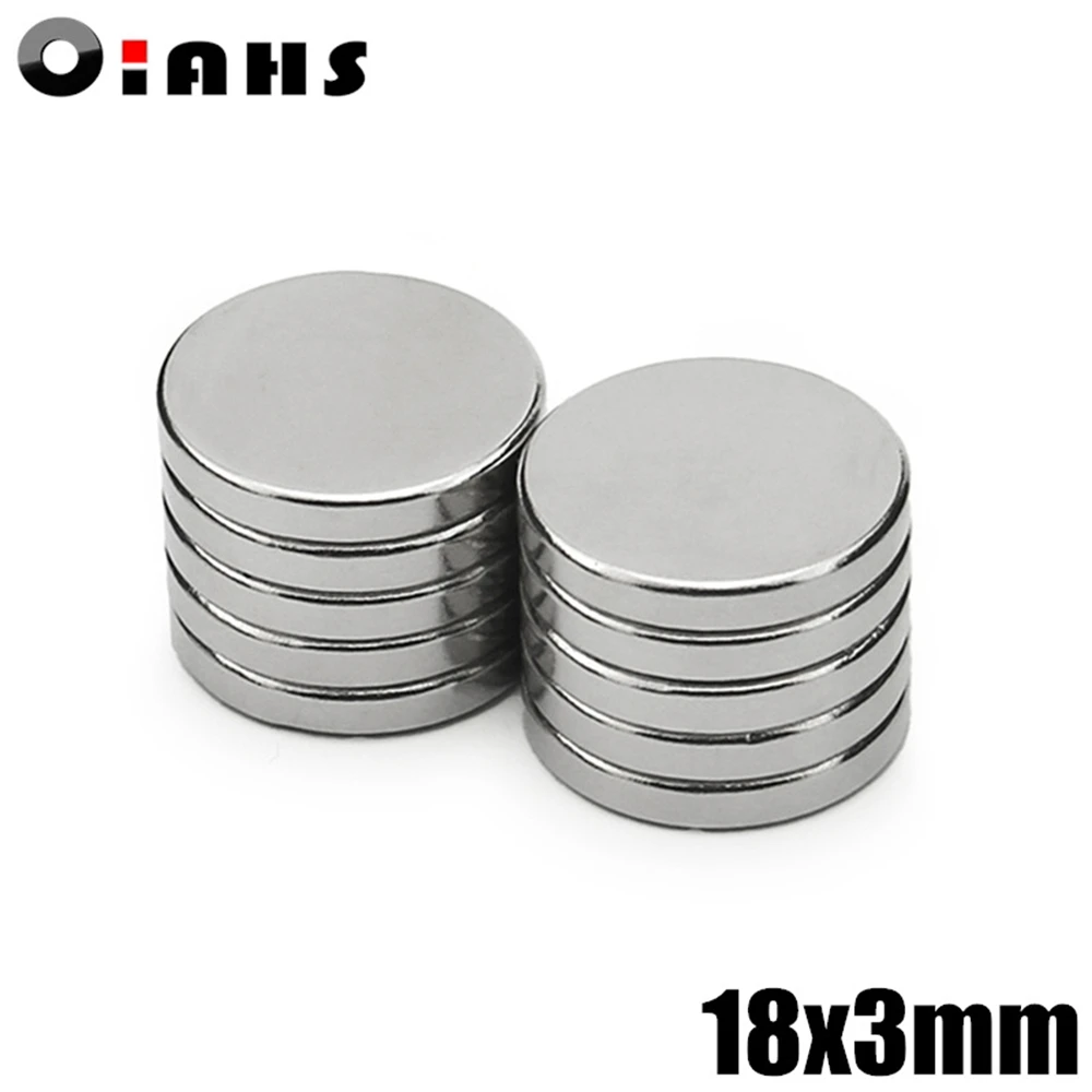 Neodymium Ndfeb Magnet | Neodymium Disc Magnets | 18mm X 3mm Magnet ...