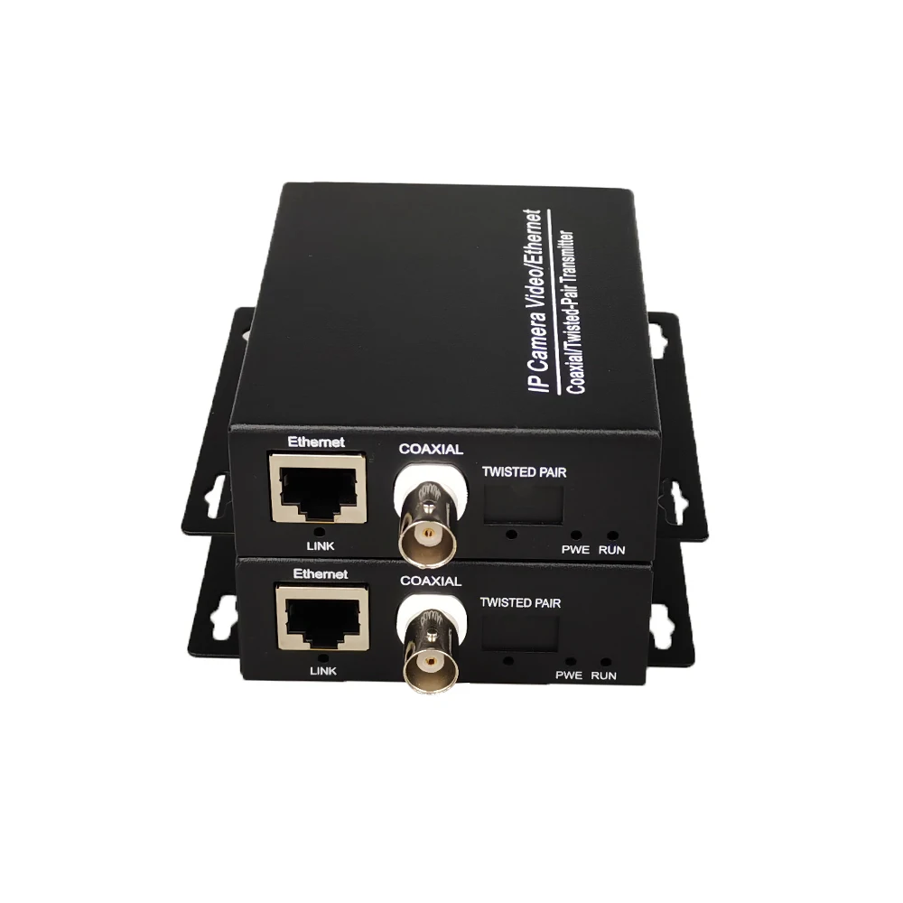 Ethernet-Over-Coax-Converter-IP-network-LAN-Over-RG-converter-analog-to ...