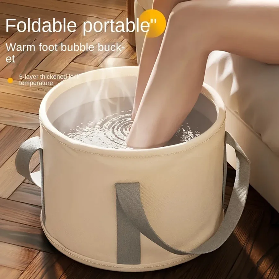 1pc-Foot-Soaking-Bucket-Foldable-Portable-Leak-Proof-Multifunctional ...