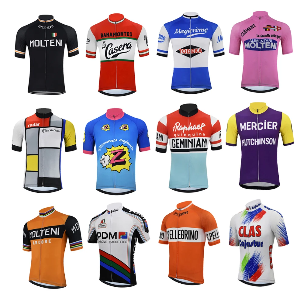 La-Casera-Retro-Cycling-Jersey-Team-Z-Men-Classical-Mtb-Clothing ...