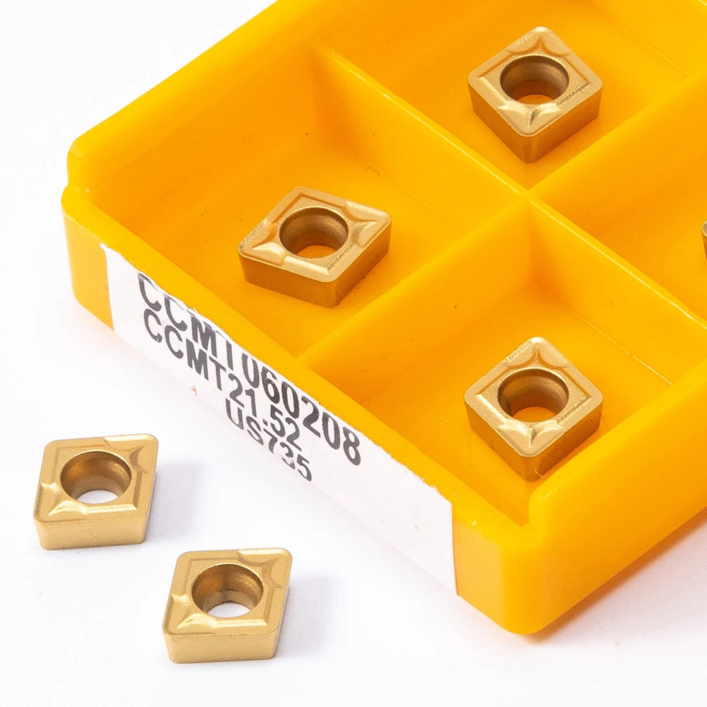 CCMT060204 CCMT060208 VP15TF UE6020 US735 Carbide Turning CNC Machine Internal Lathe Tool CCMT ...