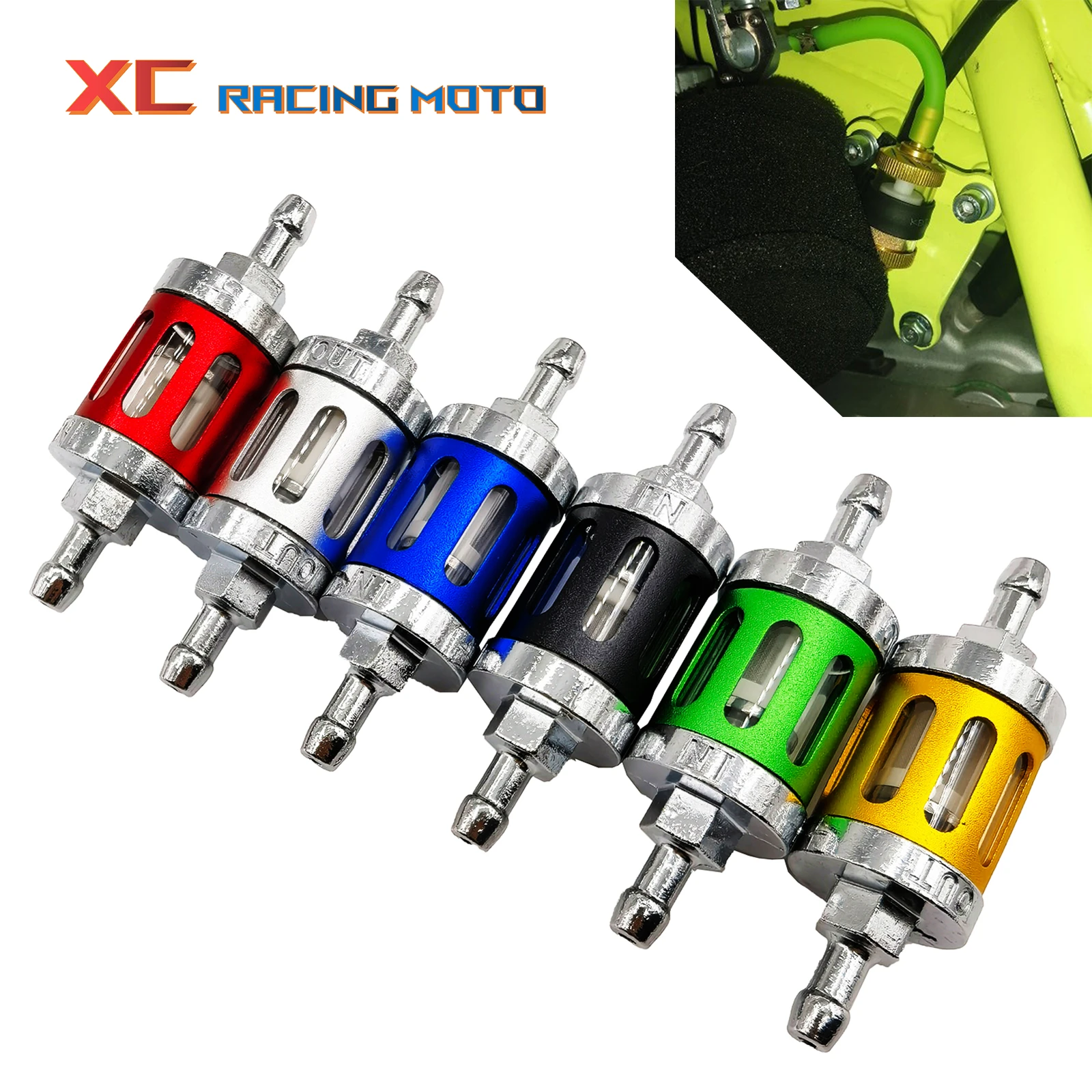 Motorcycle-8mm-0-31-Gasoline-Fuel-Oil-Filter-Petrol-Inline-Filter-For ...