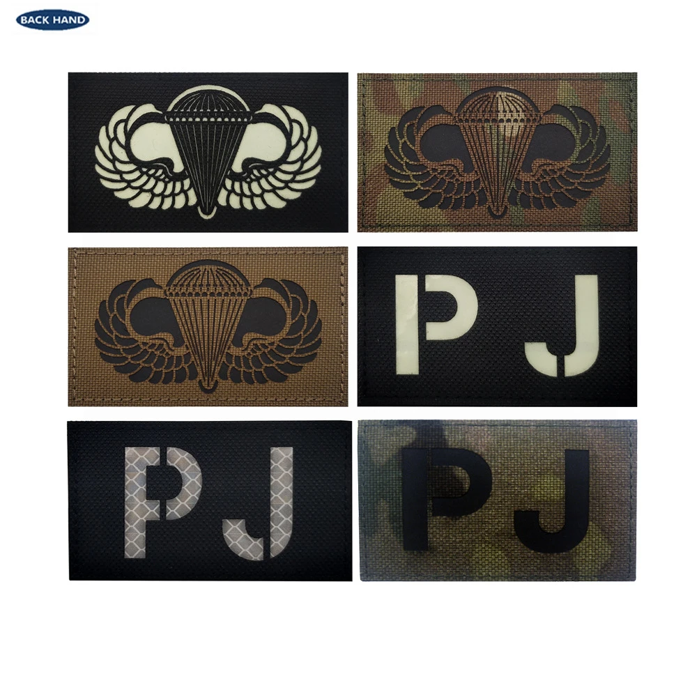Air Support Pj Ir Patches Multicam Tactical Army Airsoft Military Patch Badges - Patches ...