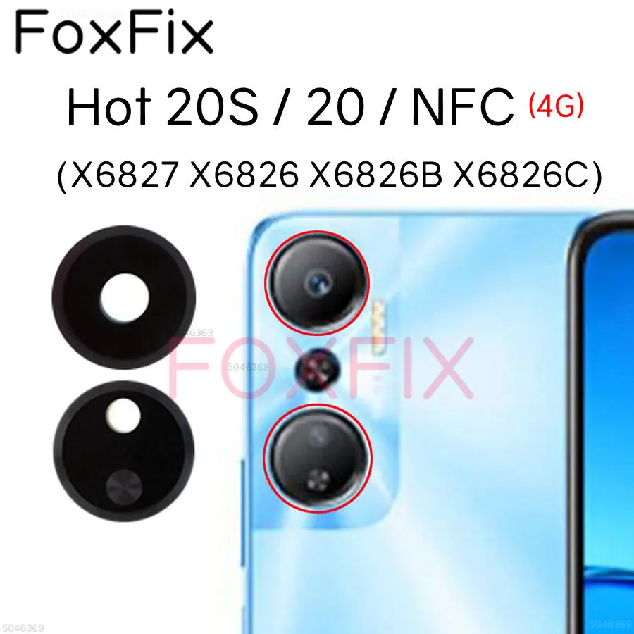 Main-Camera-Glass-For-Infinix-Hot-20S-20-NFC-Rear-Back-Camera-Glass ...