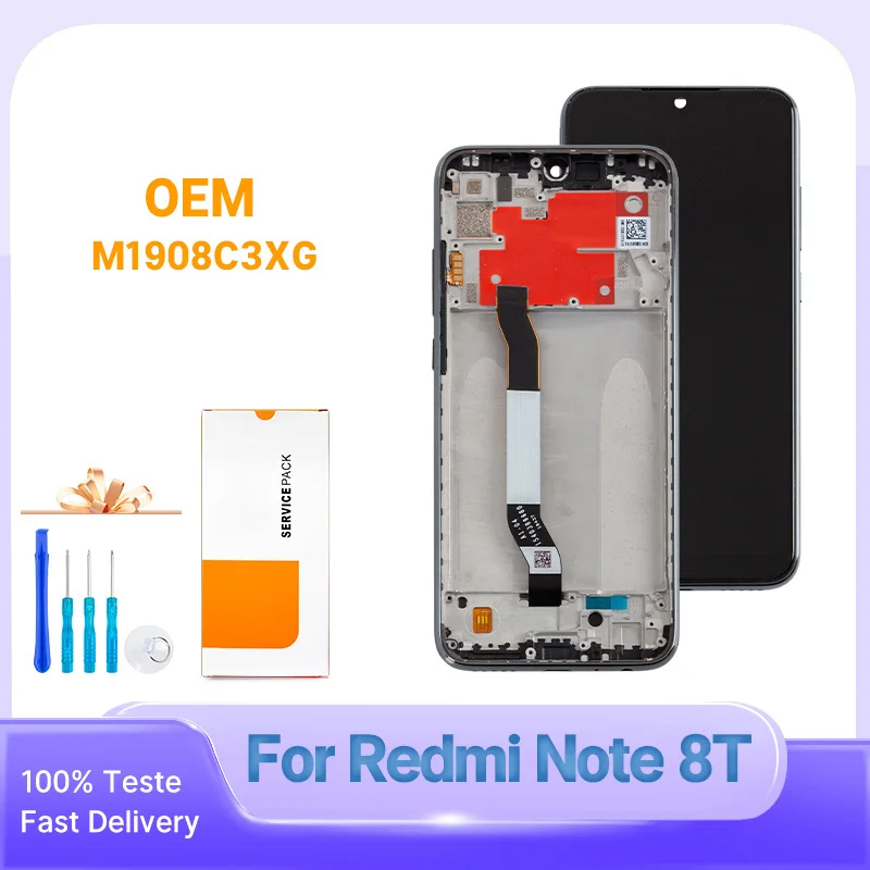 Tested-Touch-Screen-Digitizer-Assembly-For-Xiaomi-Redmi-Note-8T-LCD ...