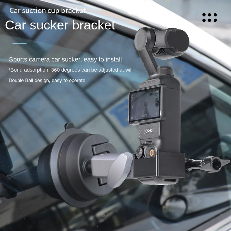 KIPYE-Suction-Cup-Mount-for-DJI-Osmo-Pocket-3-Car-Mount-Car-Windshield ...