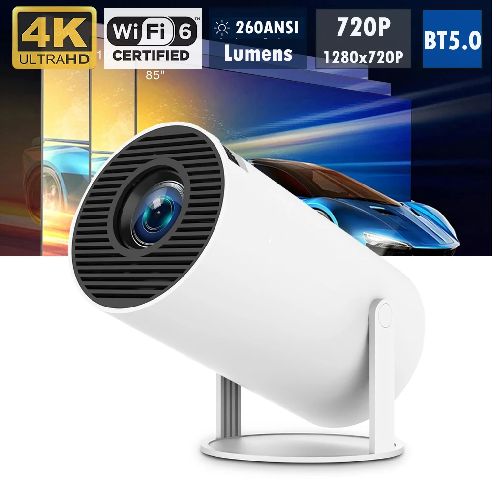 Projector-HY300-PRO-4K-Android-11-Dual-Wifi6-260ANSI-Allwinner-H713-BT5 ...