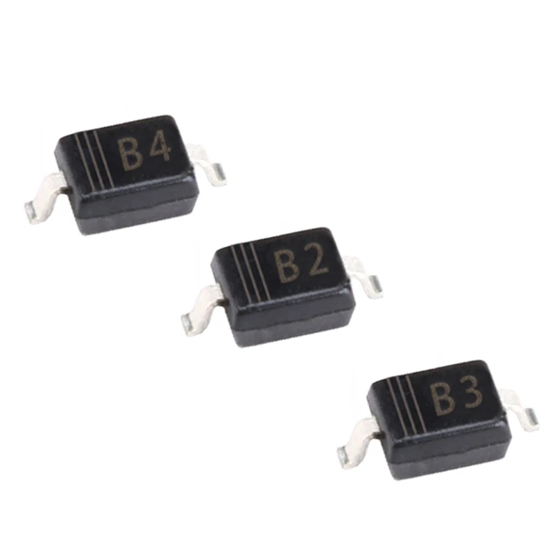 Patch Schottky Diode 100pcs MBR0520 MBR0530WS MBR0540WS B2 B3 B4 SOD-323