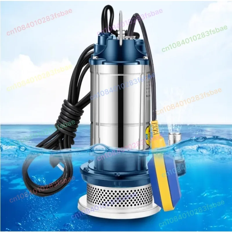 Stainless steel submersible pump, household small sewage pump ...