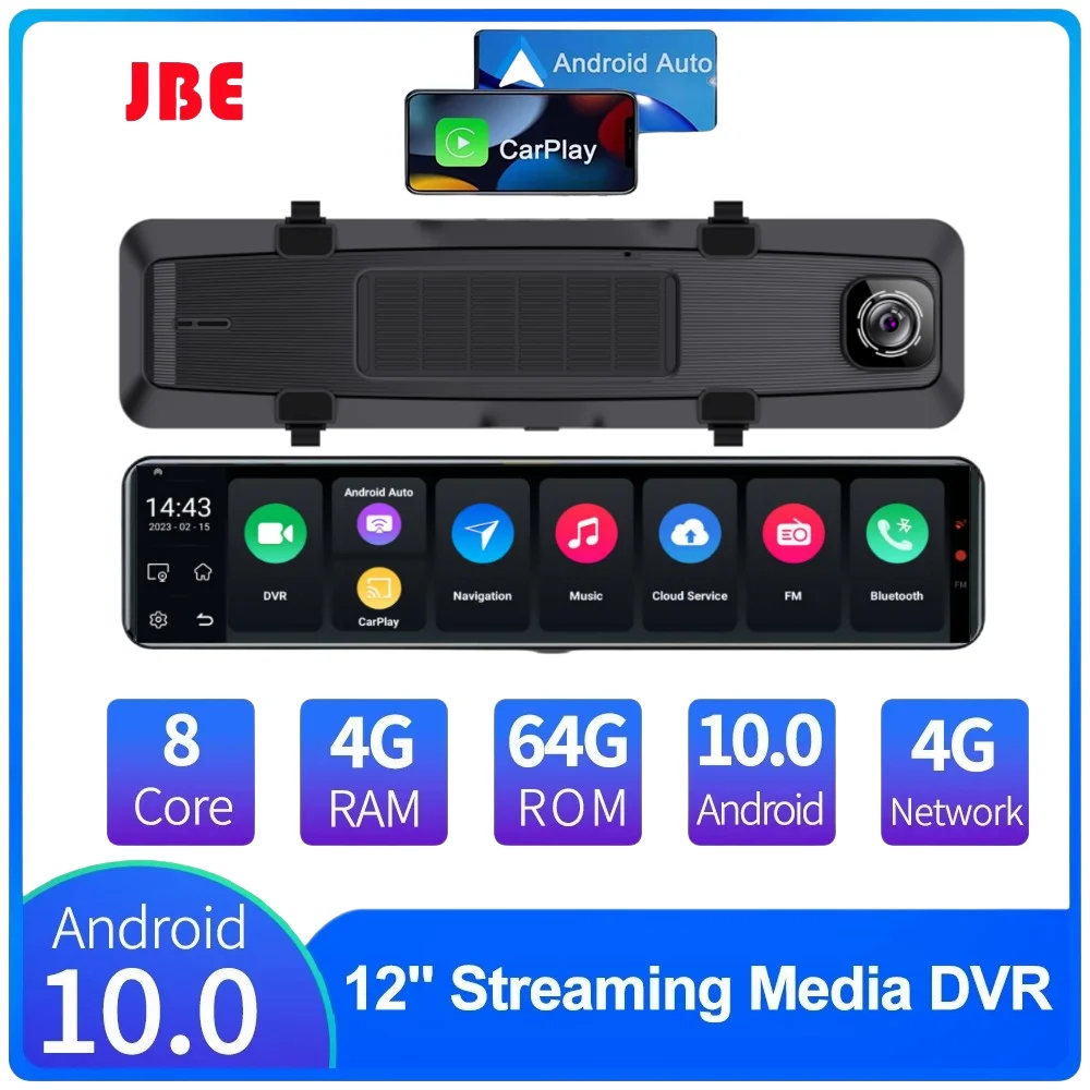 4G-12-Inch-Android-10-Dash-Cam-1080P-ADAS-GPS-Navigation-Car-DVR-5G ...