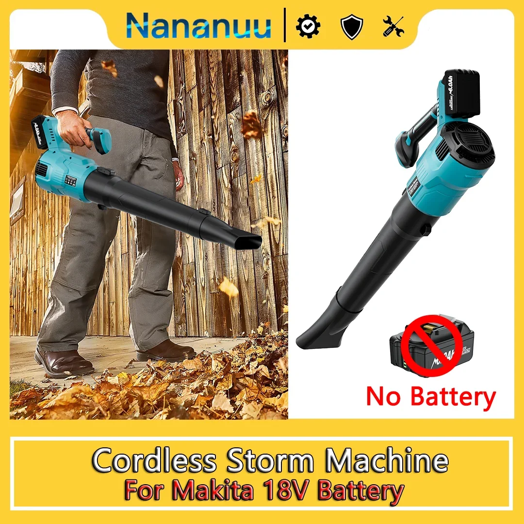 Nananuu Wireless Storm Machine Turbo Jet Fan Cordless Blower Power ...