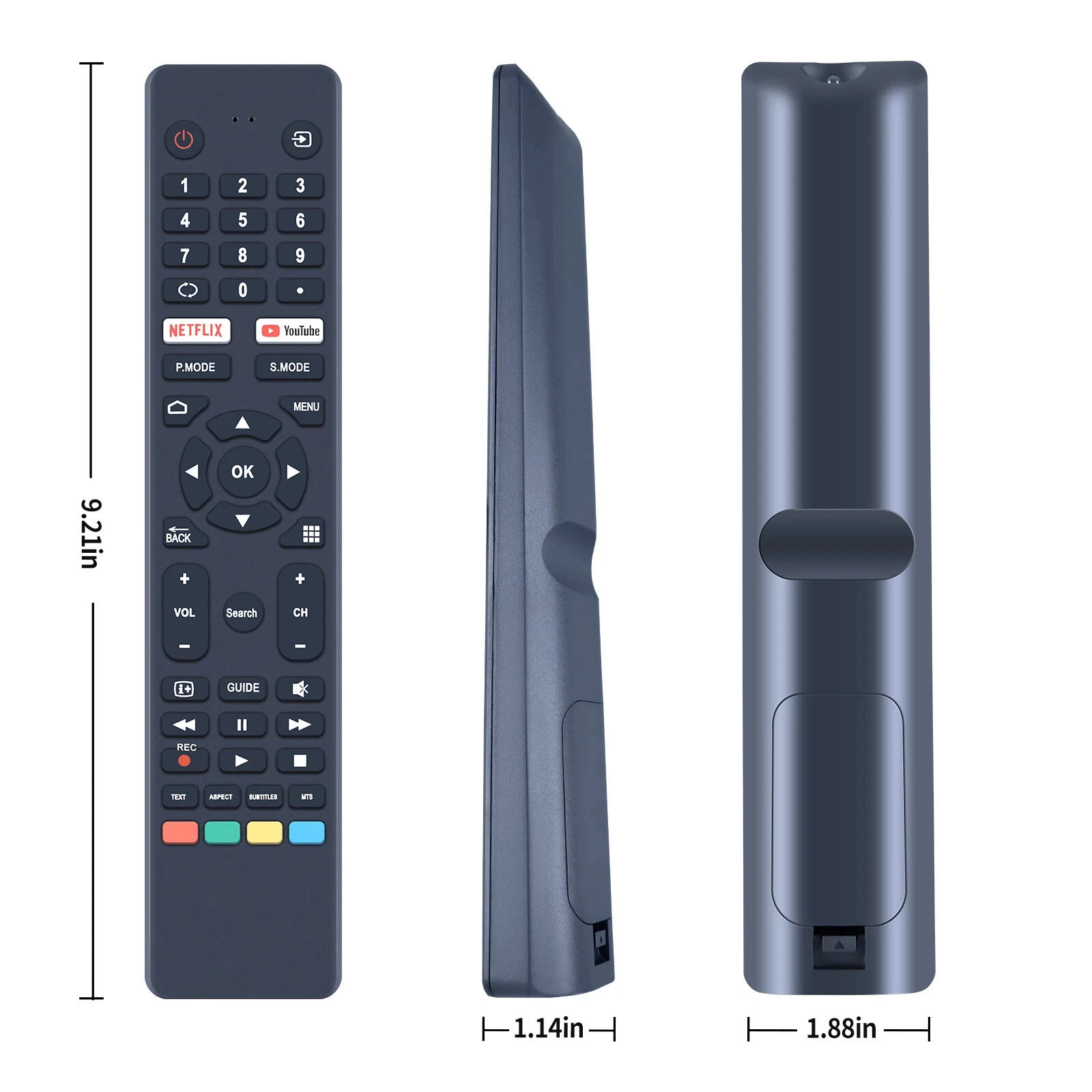 Nuevo mando a distancia de repuesto para JVC INFINITON Smart LED LCD TV ...