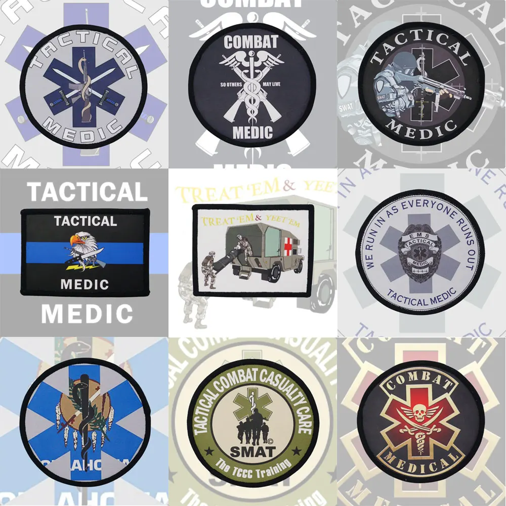 medical Tactical Printing patches for Backpacks and Clothing military ...