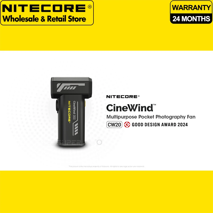 Electric Portable Stepless Wind Blower NITECORE CW20 Multipurpose ...