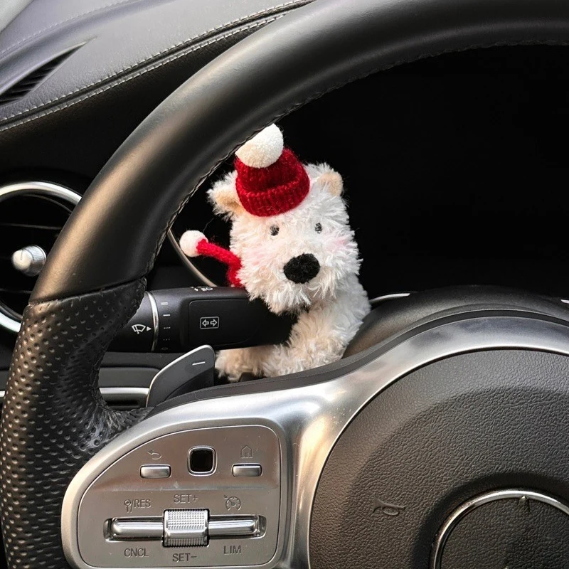 Plush-Puppy-Clutch-Decoration-Car-Wiper-Turn-Signal-Switch-Decoration ...