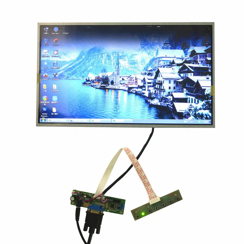 V-M70A-VGA-LCD-Controller-Board-Kit-With-15-6inch-LP156WH4-TLA1-C1 ...