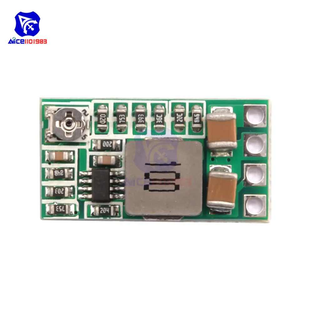2pcs Mini Dc-dc 12-24v To 5v 3a Step Down Power Supply Module Voltage ...
