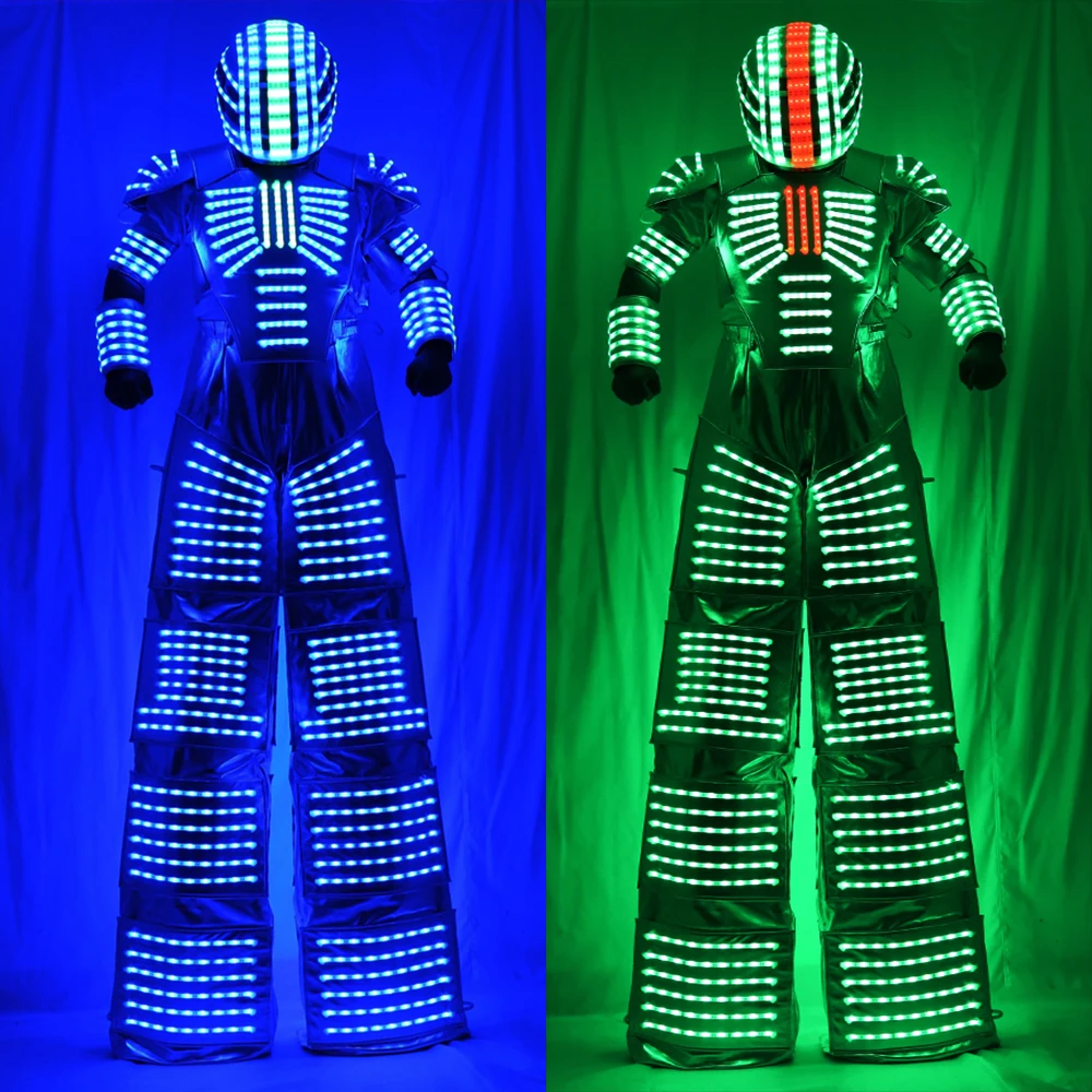 New Arrivals Led Robot Costume, David Guetta Led Robot Suit, Rangers ...