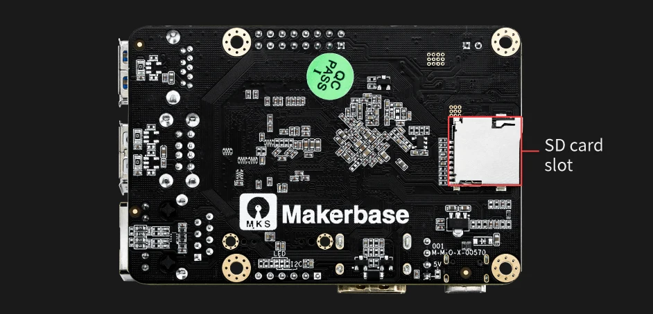 Makerbase-mks Pi Placa Quad-core 64bits Soc Onboard Klipper 3.5 Tela Sensível Ao Toque Para ...