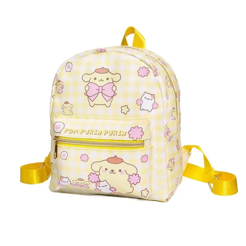 Cartoon Sanrio Pompom Purin Kawaii Mini Backpack - KawaiiMerch.com