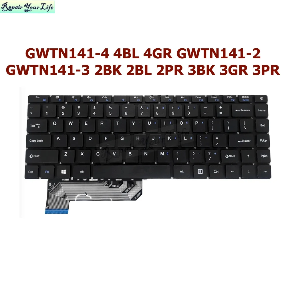 USA/US Keyboard for GATEWAY 14.1 ULTRA SLIM NOTEBOOK GWTN141-4RG ...