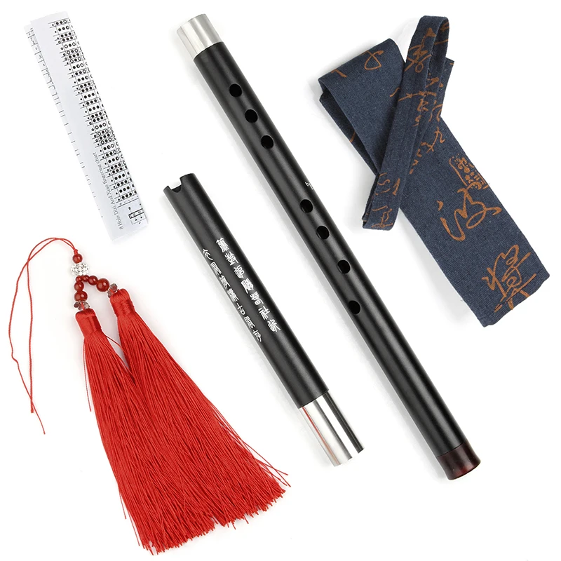 Metal-XIAO-Flute-Classical-Vertical-Musical-Instrument-Aluminum-Two ...