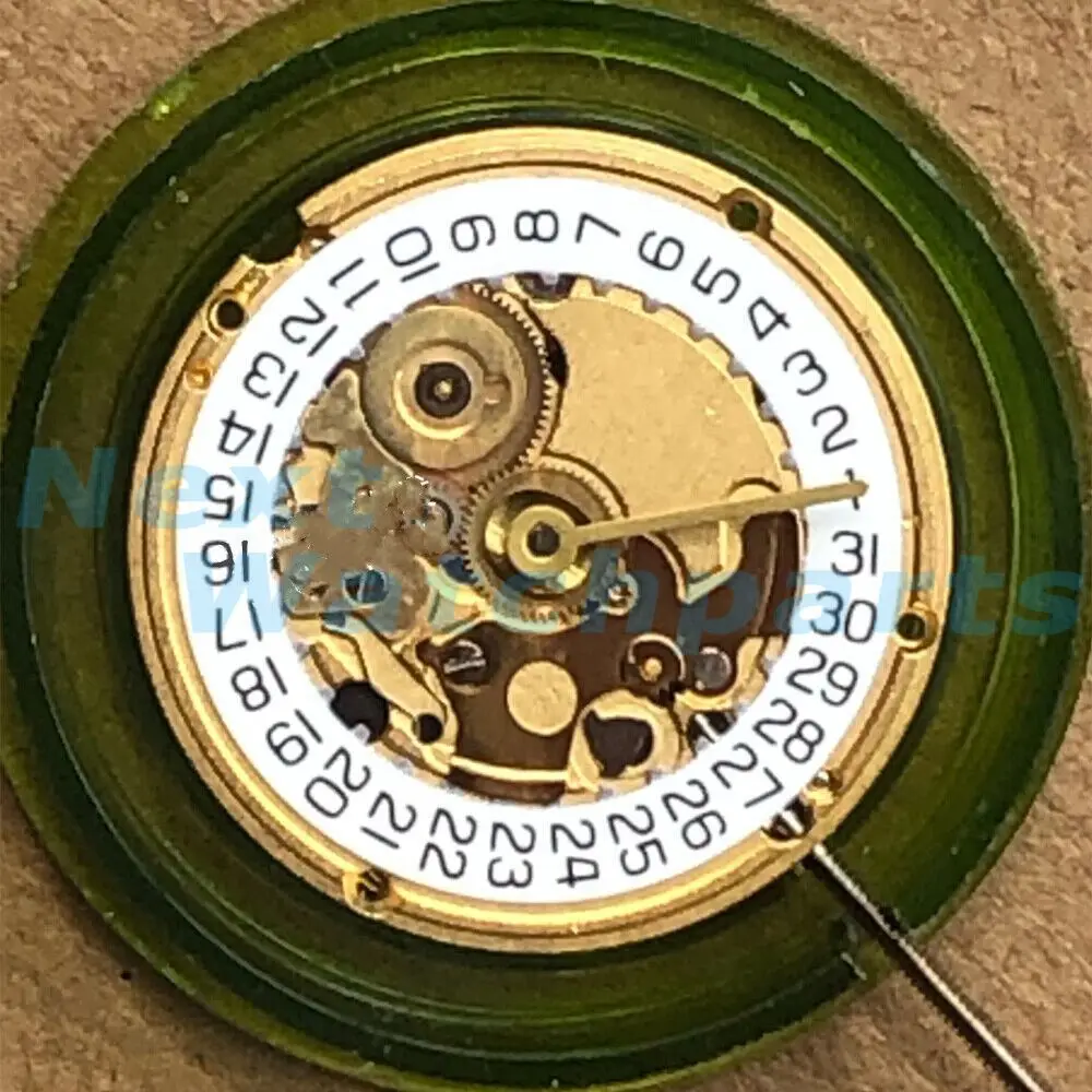 ETA 256.111 reloj movimiento de cuarzo V8, repuesto de esfera blanca ...