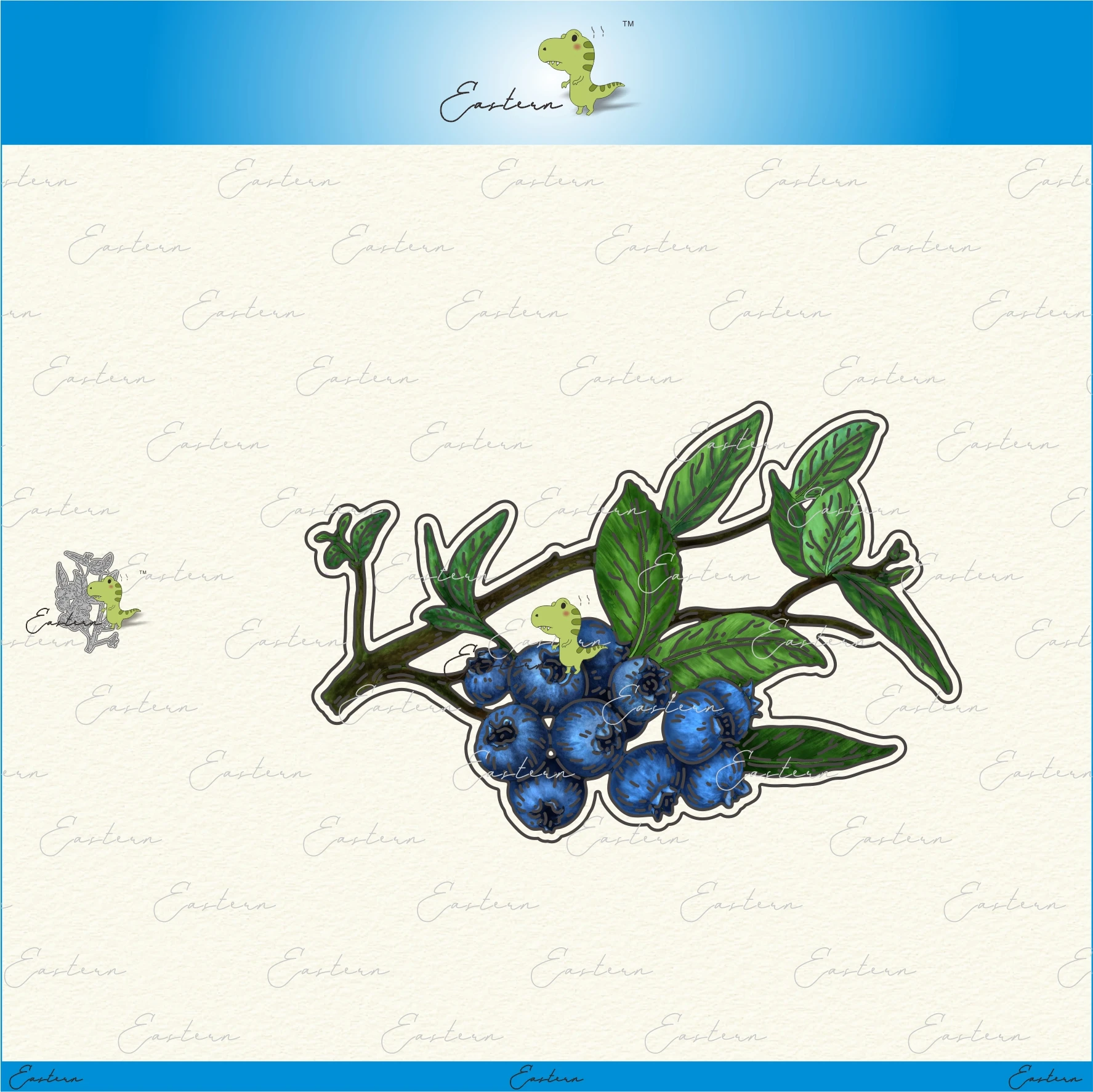 Blueberry Delight metal cutting dies 2022 new diy molds Scrapbooking ...