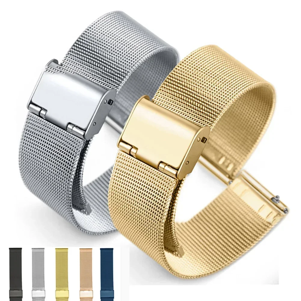 12-22mm-Universal-Milanese-Watchband-Quick-Release-Watch-Band-Mesh ...