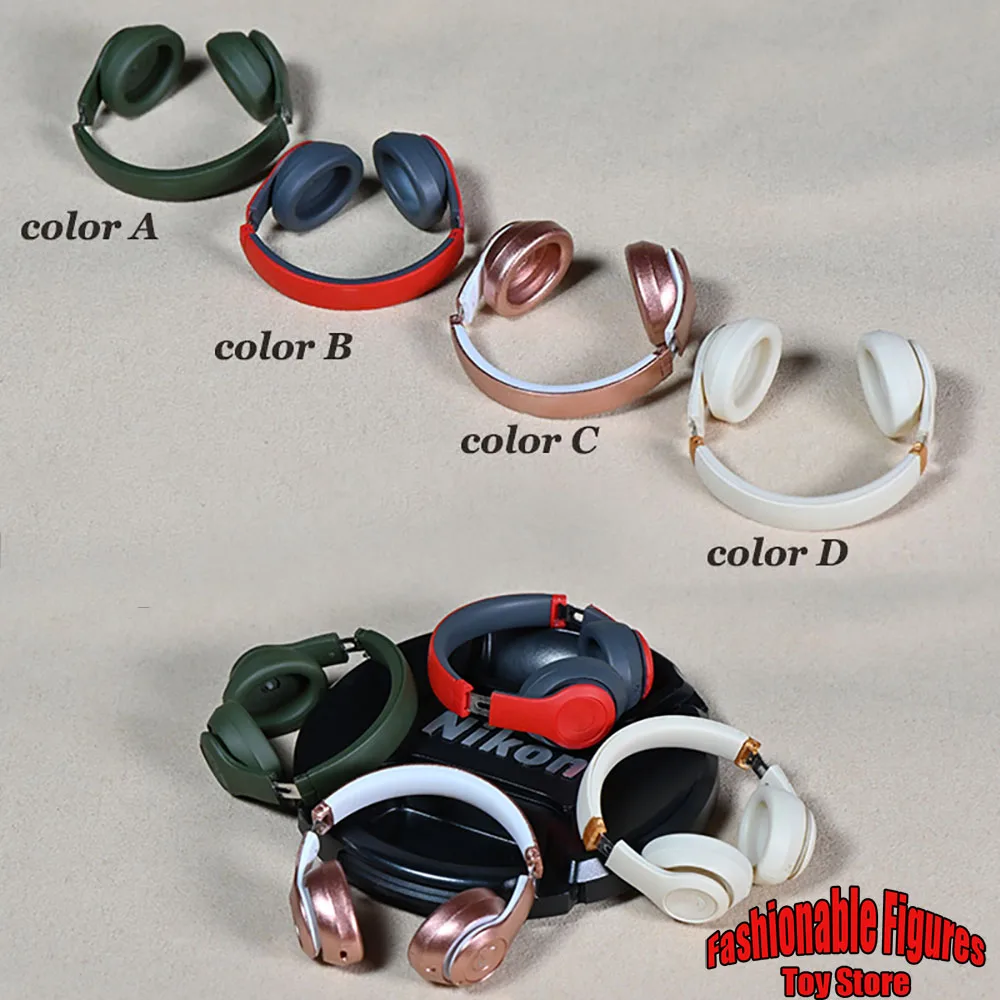 1-6-Scale-Soldier-Dolls-Headphones-Street-Hip-Hop-Dancer-Mini-Headset ...