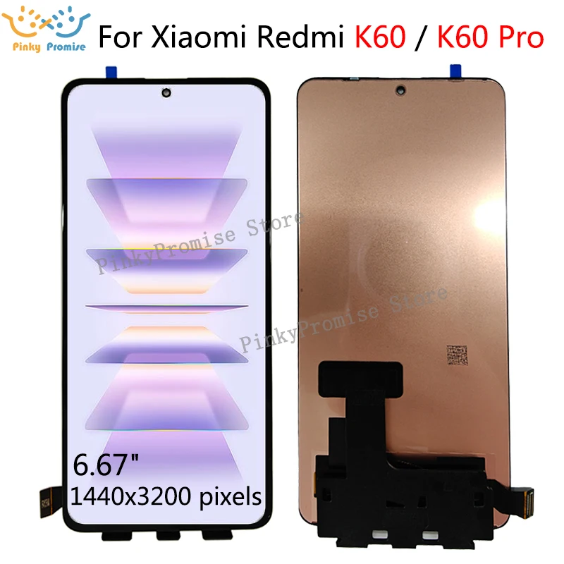 6-67-Original-OLED-For-Xiaomi-Redmi-K60-LCD-Screen-K60-Pro-Display ...