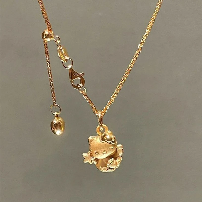 Sanrio-Hello-Kitty-Necklaces-Anime-Cartoon-Kawaii-Student-Cute-Jewelry ...