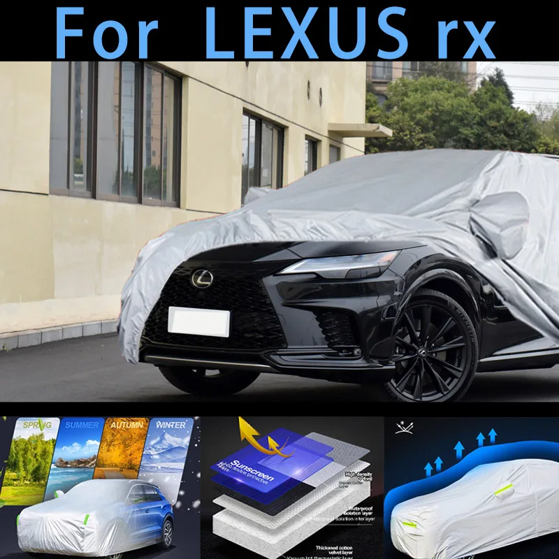 For-LEXUS-rx-Car-protective-cover-sun-protection-rain-protection-UV ...