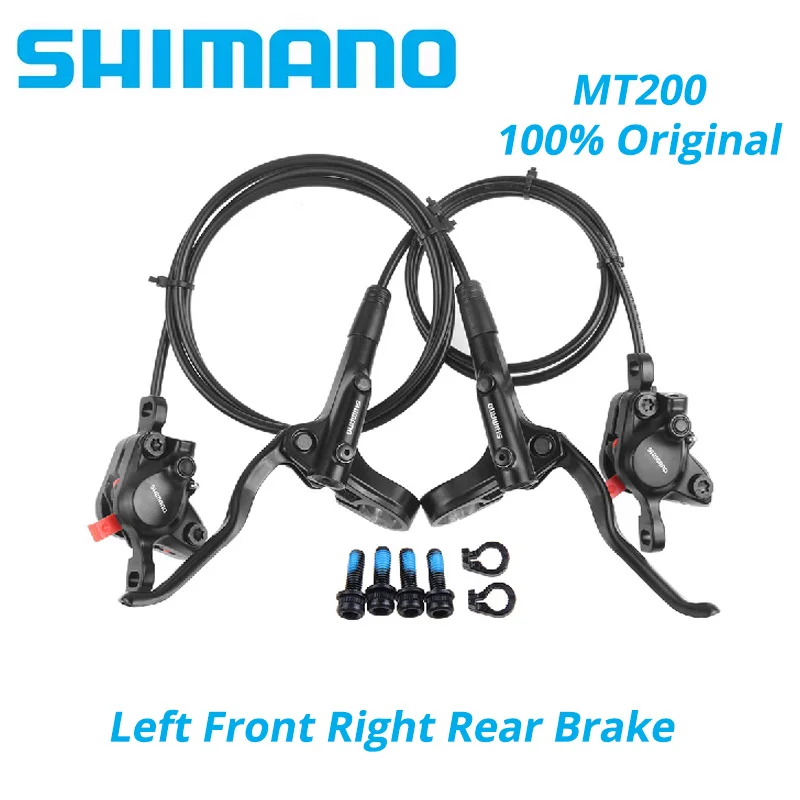 Shimano-MT200-Freio-a-disco-hidr-ulico-alavanca-de-a-o-BL-MT200-2-pist ...