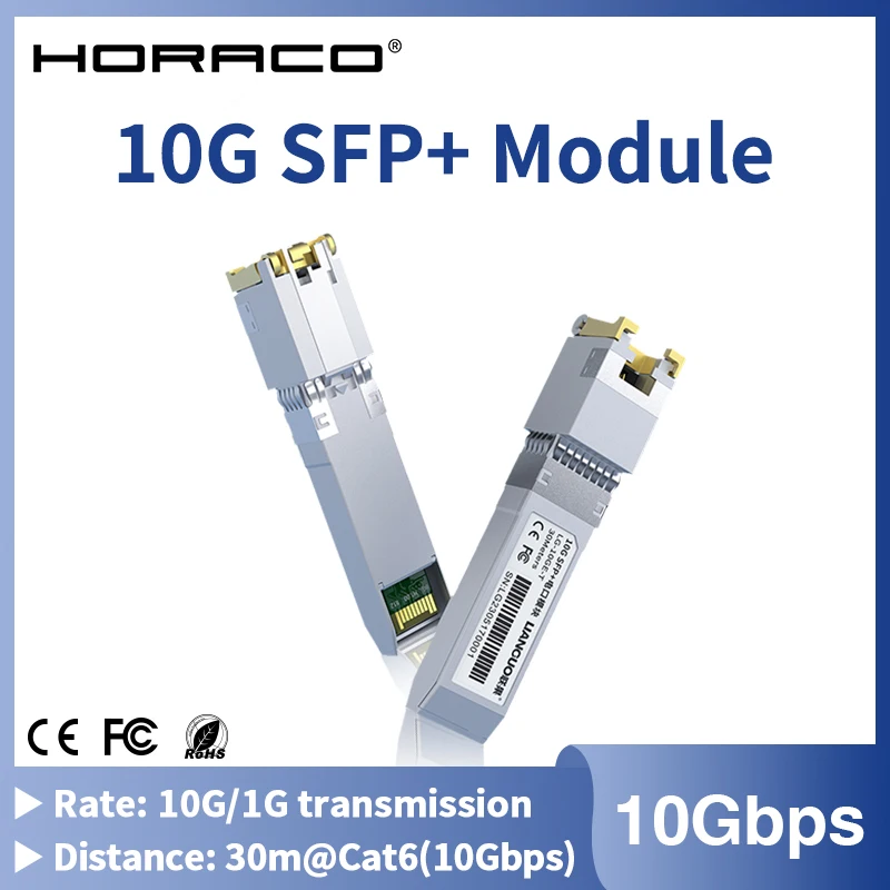 HORACO-10G-SFP-Module-10GbE-Copper-SFP-Modules-Optical-Port-Turn-to ...