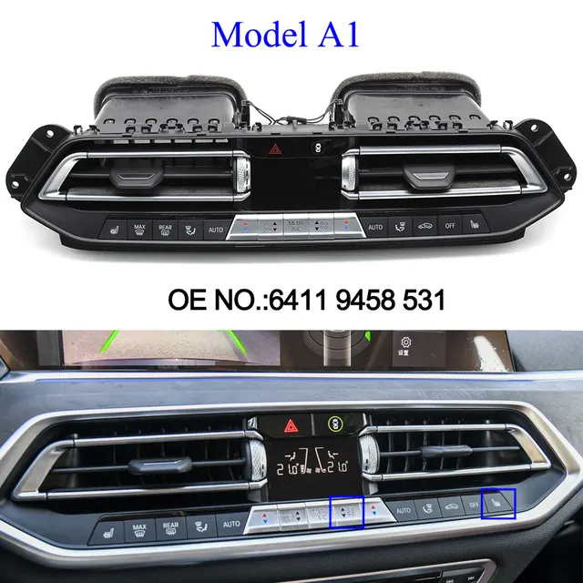 95% New Front Dashboard Center Air Conditioner AC Vent Grille Outlet ...