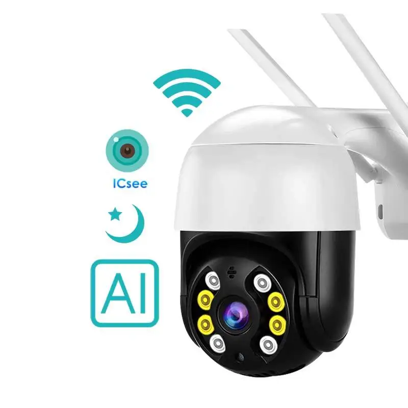 ICsee-Cam-ra-de-surveillance-intelligente-PTZ-IP-WiFi-HD-8MP-4K ...